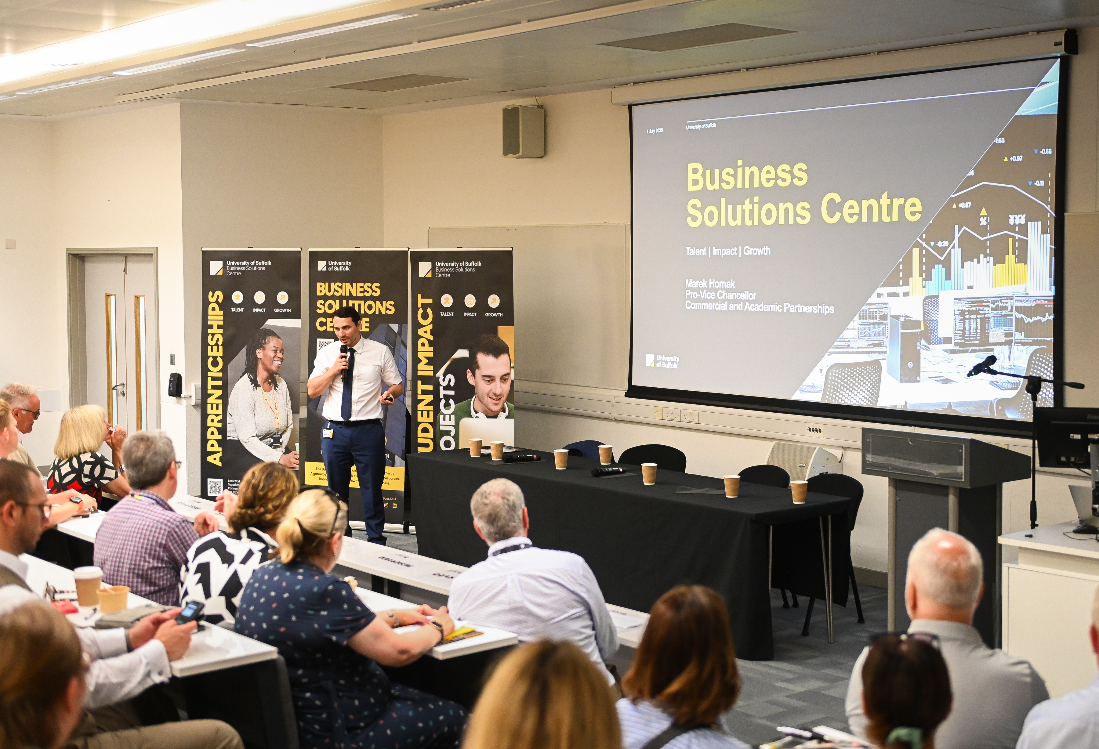 New Business Solutions Centre Launched | University of Suffolk